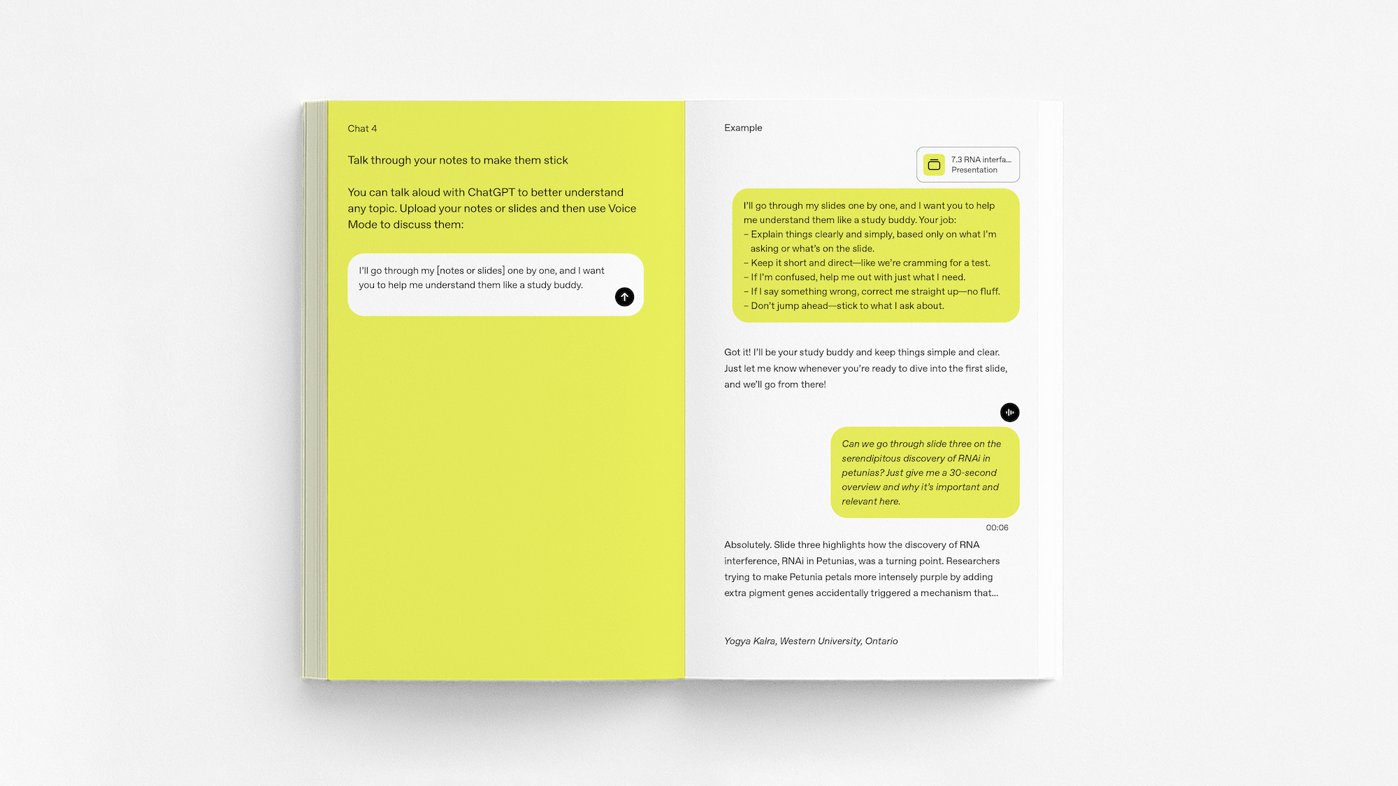 100 Chats for College Students Project